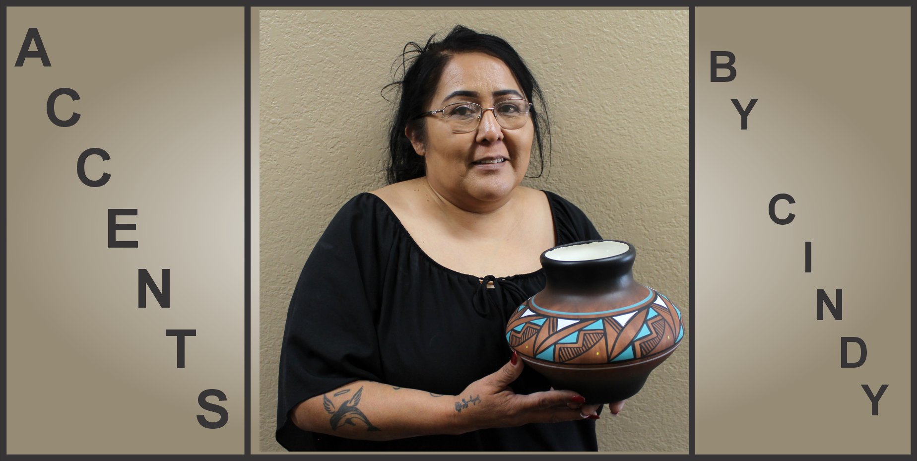 Cindy Blackhorse Accents – CMPotteryWholesale.com